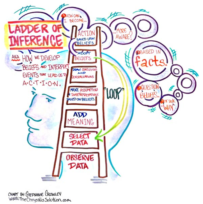 The Ladder of Inference | itellyouarise